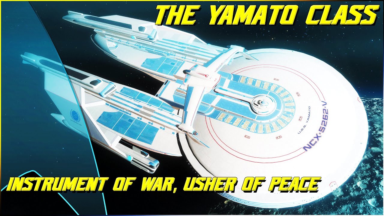 the Yamato Class SUPER KITBASH BATTLESHIP!!!! - Star Trek Starships