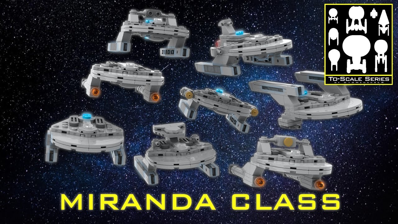 Lego Miranda Class Variants - Star Trek Starships