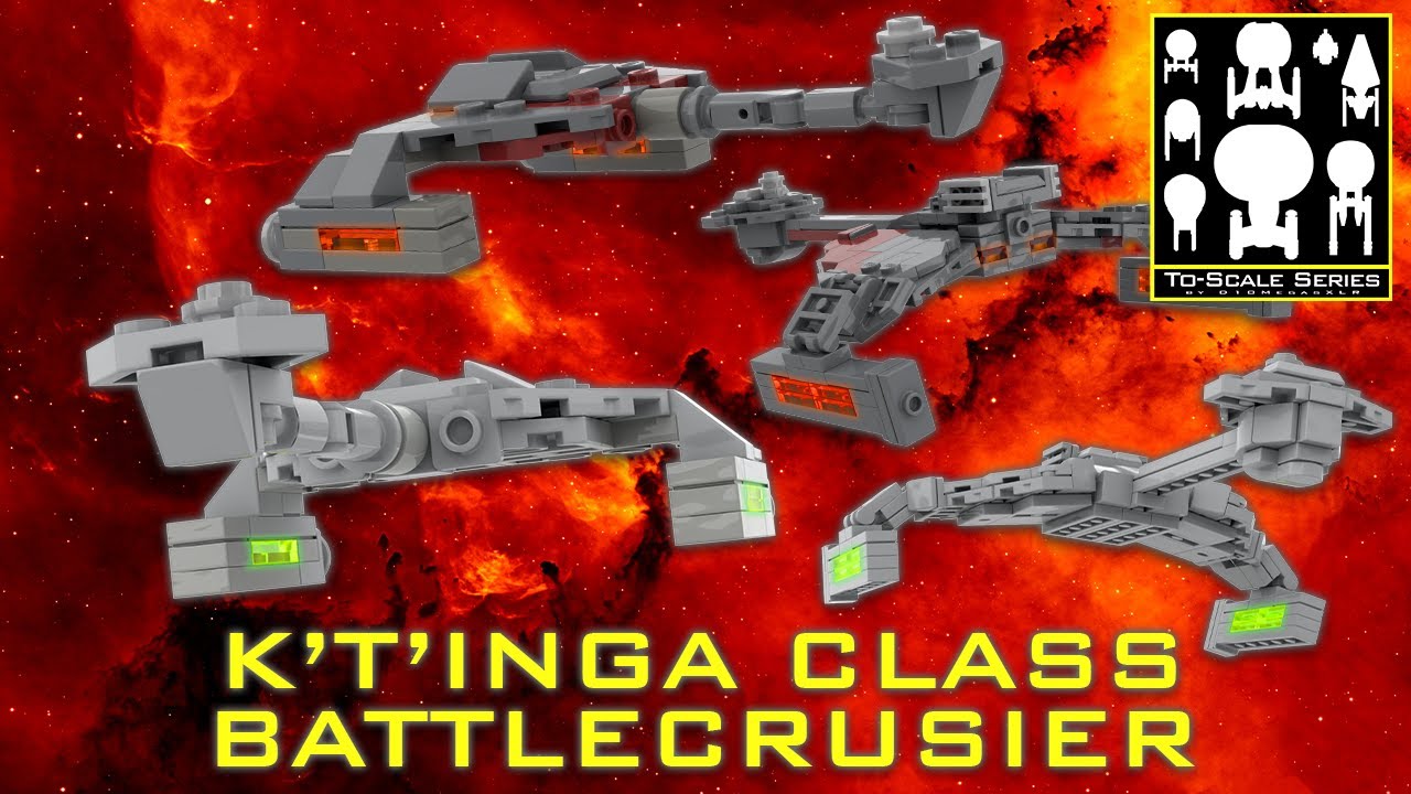 Lego K’t’inga and Koloth Class - Star Trek Starships